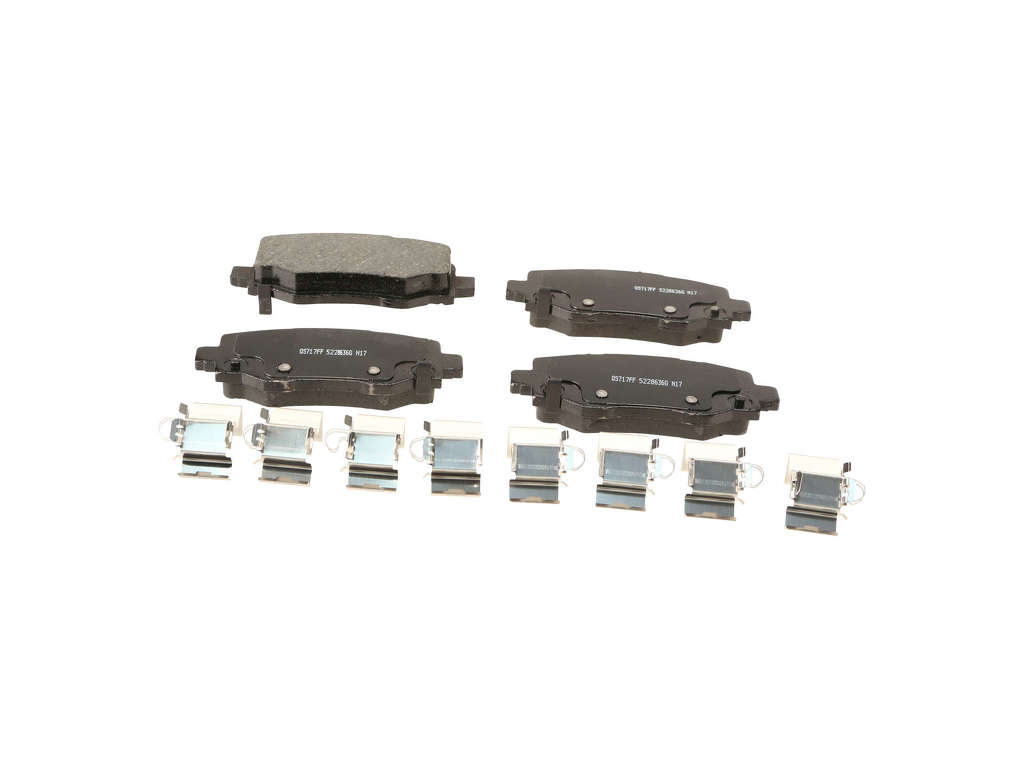 Disc Brake Anti-Rattle Clip Set Replacement (ACDelco, ATE, Akebono, Genui